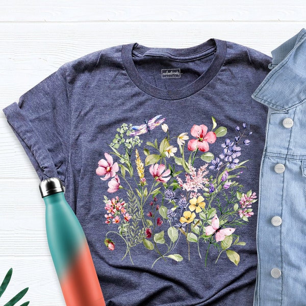 Botanical Shirt - Etsy