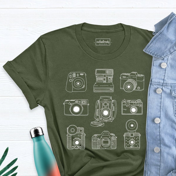 Camera Shirt - Etsy