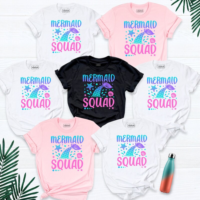 Mermaid Squad - Etsy