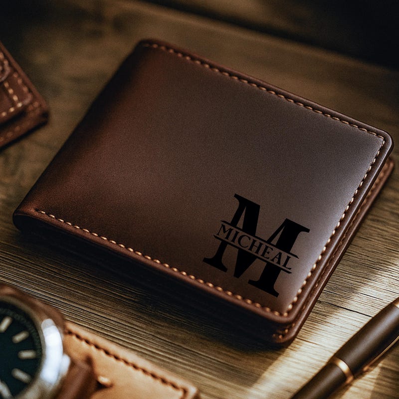 Personalized Engraved Wallets for Men - Etsy