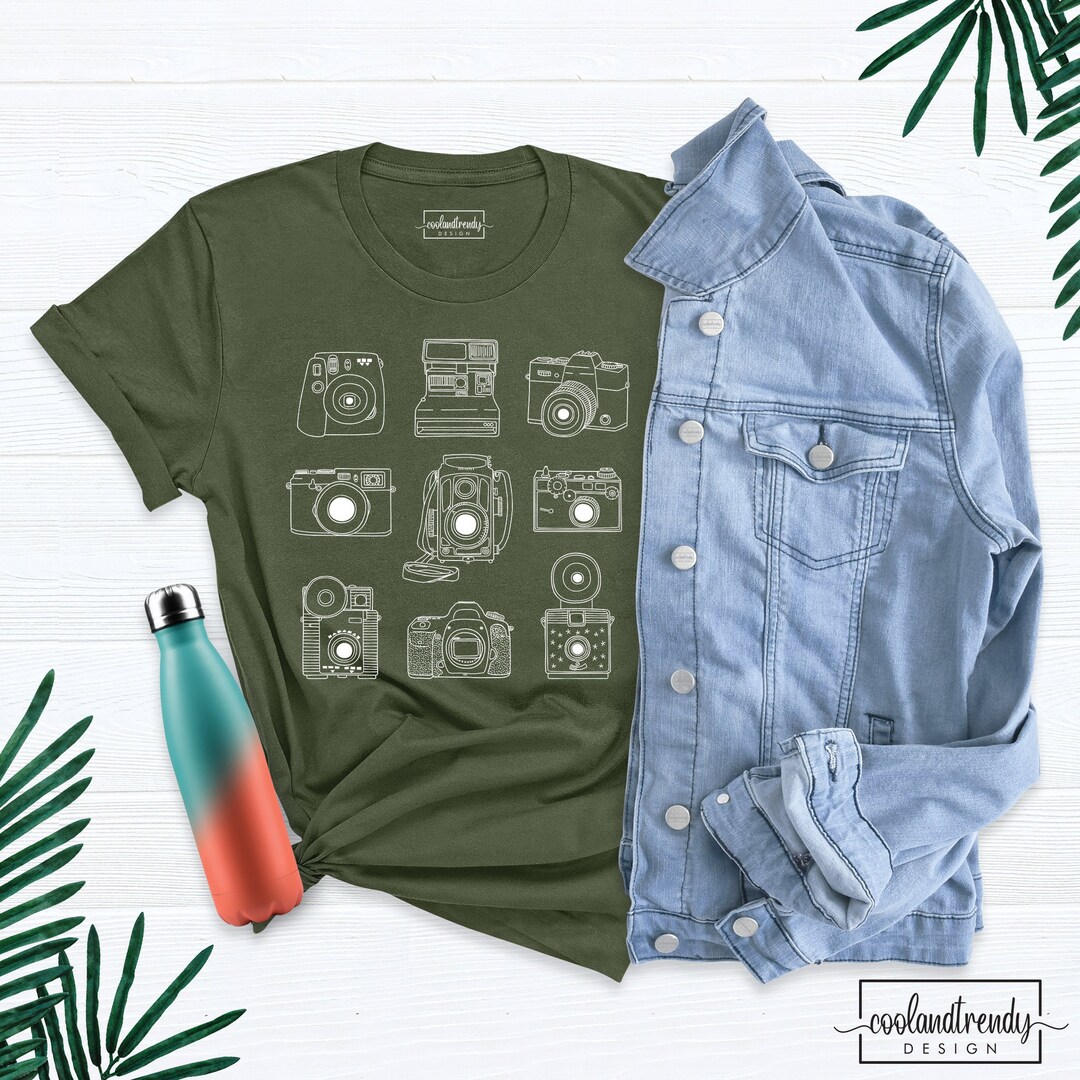 Camera Shirt, Photography Tshirt, Photography Lover Shirt, Funny Camera ...