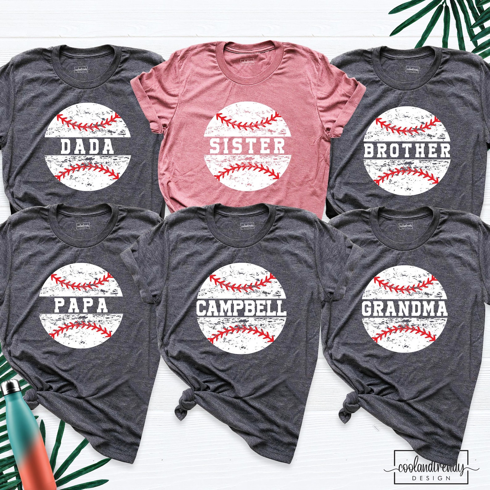 Custom Baseball Shirts Matching Family Baseball Mom Shirt, Baseball Dad ...