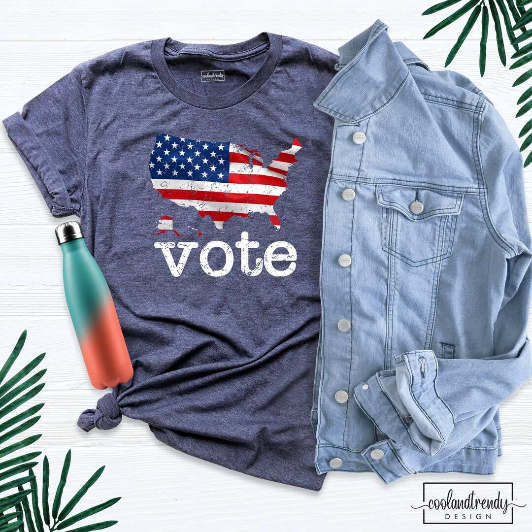 USA 2024 Election Day Tshirt, Voting Shirt Women, Patriotic Voter Shirt ...