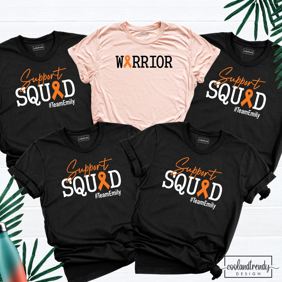 MS Awareness Team Shirt, Support Squad Shirt, Multiple Sclerosis Tee ...