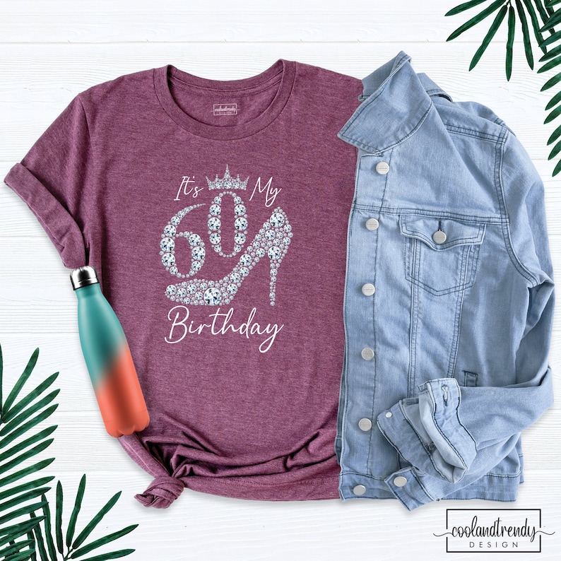 Its My 60th Birthday Shirt, Birthday Queen Tshirt, Stepping Into My ...
