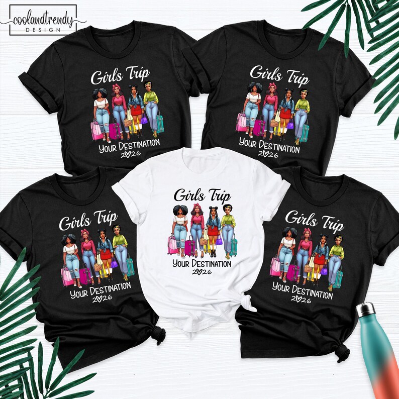 Girls Trip Shirt Custom 2026 Vacation Shirts Destination Girls Weekend ...