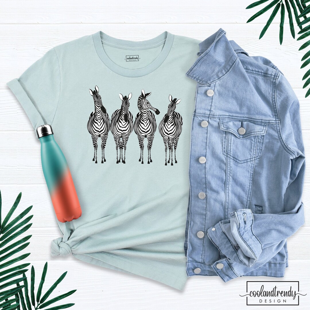 Zebra Party Shirt, Zebra Gift, Animal Shirt, Animal Lovers Gift ...
