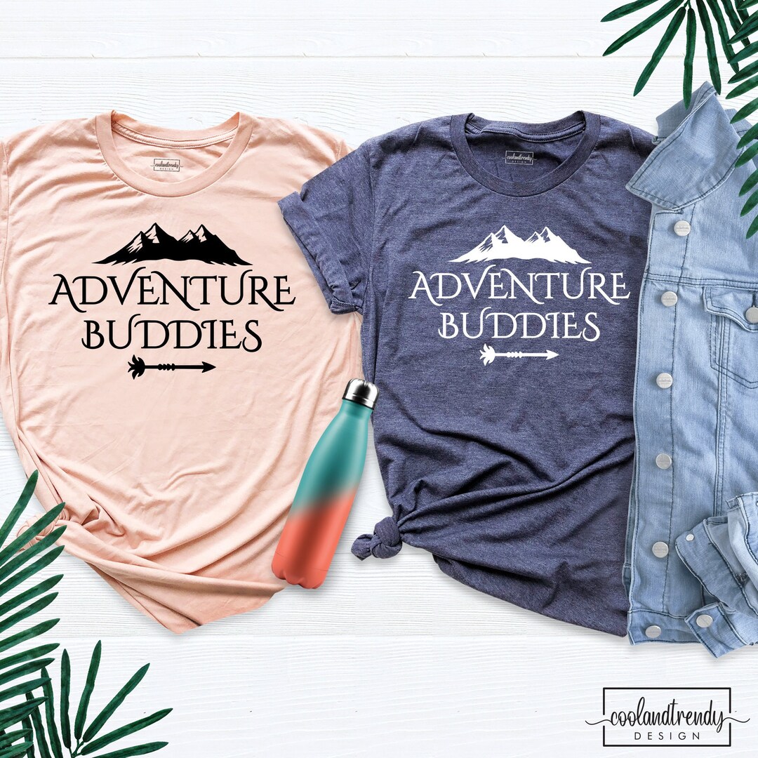 Adventure Buddies Shirt, Adventure Shirts, Matching Couples Shirt ...