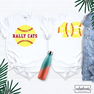 Custom Softball Shirts, Softball Numbers Shirt, Personalized Softball ...