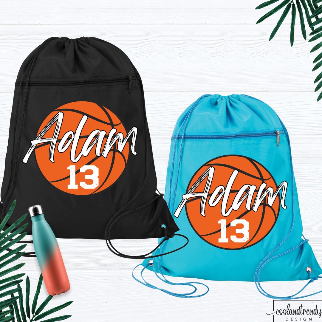 Basketball Sport Bag, Personalized Basketball Name Bag, Basketball ...