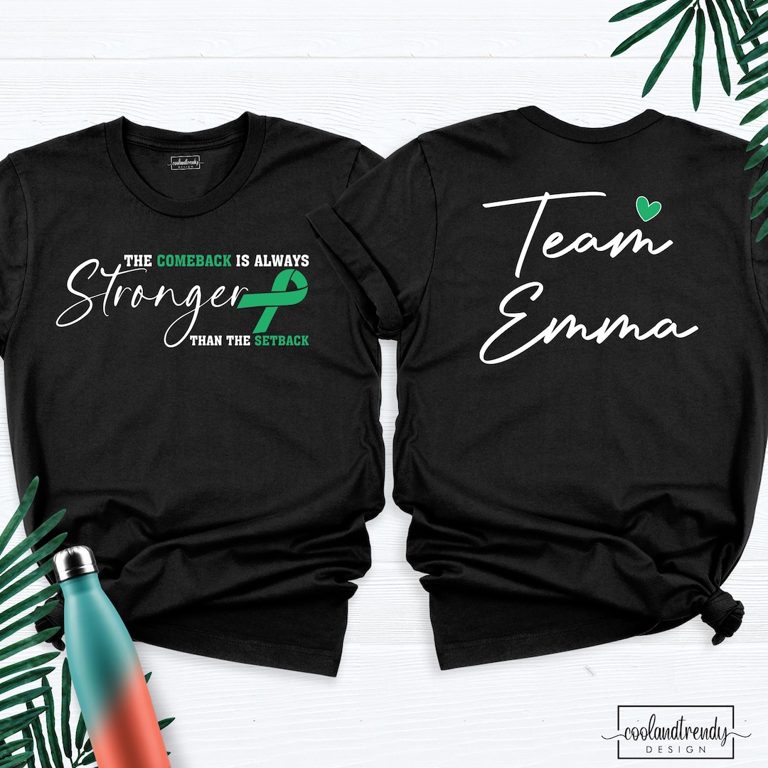 Traumatic Brain Shirt the Comeback is Always Stronger Than the Setback ...