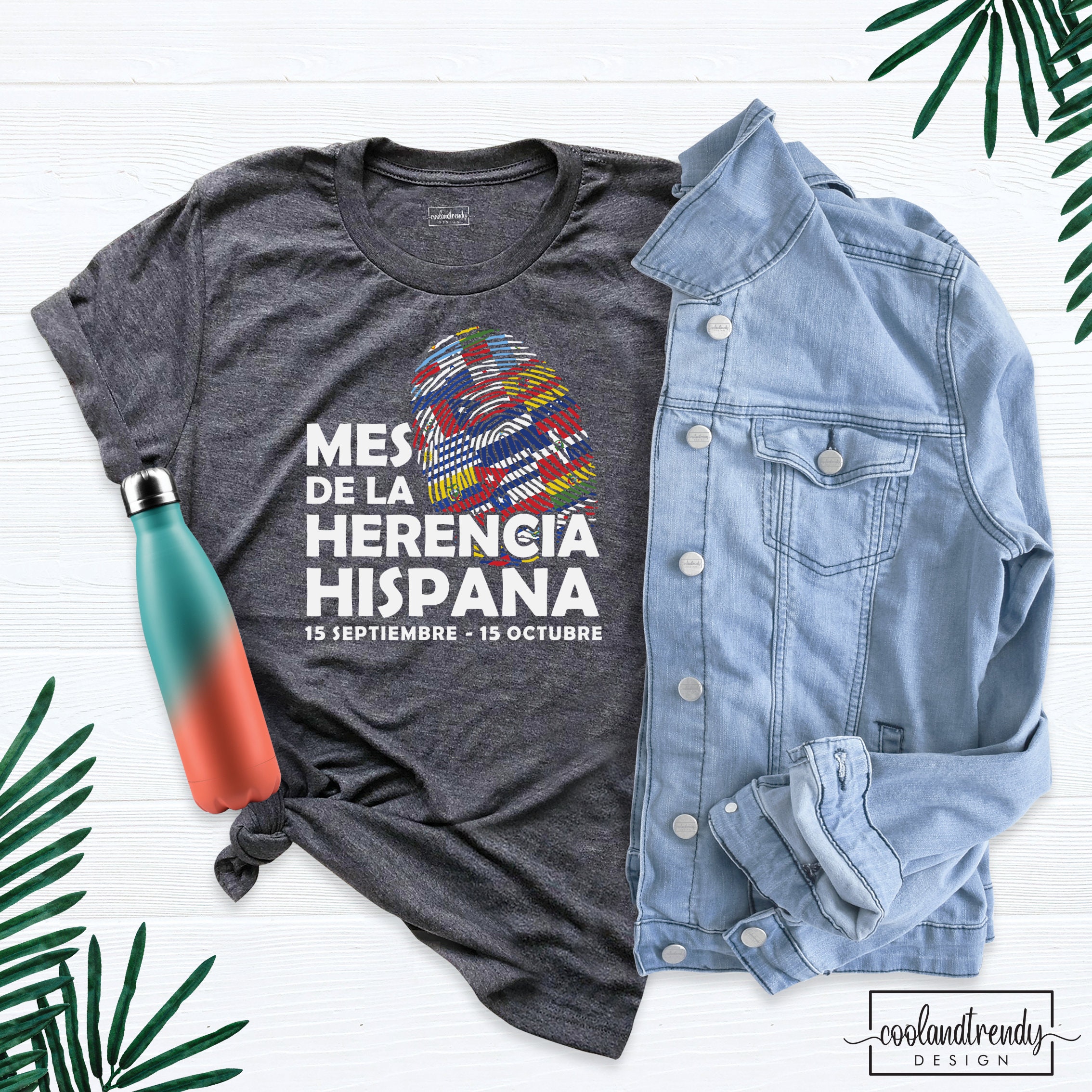 Mes De La Herencia Hispana Shirt, Spanish Gifts, Pride Shirt, Hispana ...