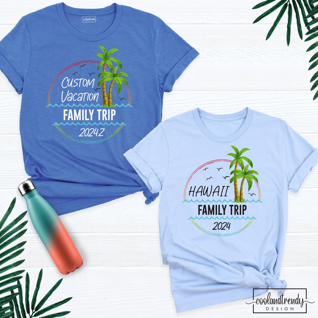 Custom Family Vacation Shirts, Matching Family Camping Shirt, Custom ...