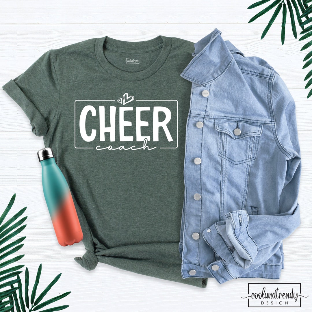 Cheer Coach Shirt, Cheer Coach Shirt for Women, Cheer Coach Tshirt ...