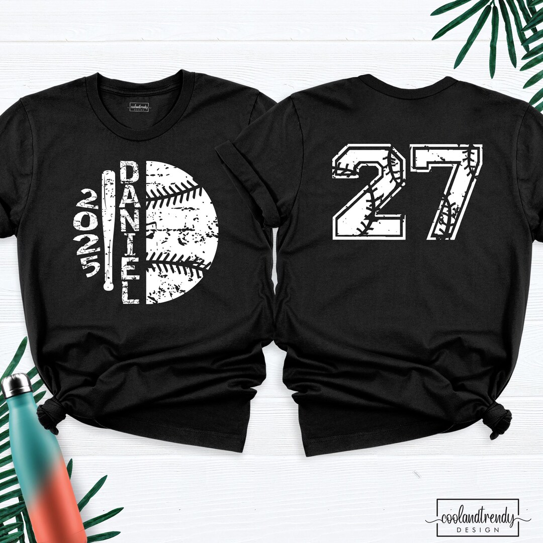 Custom Baseball Number Shirt Baseball Name Personalized Tee, Baseball ...