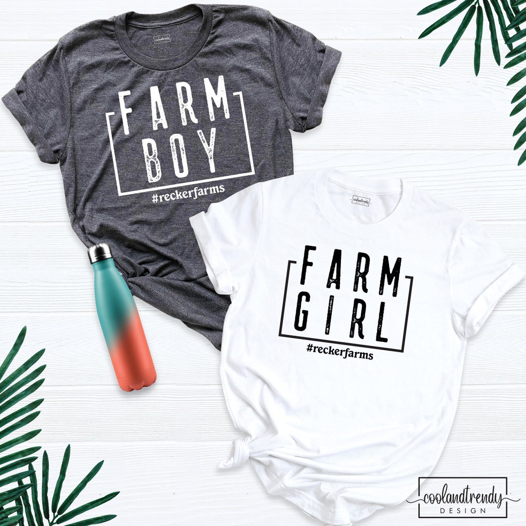 Custom Farm Shirt, Ranch Tee, Farm Life Shirt, Farmer Shirt, Sarcastic ...