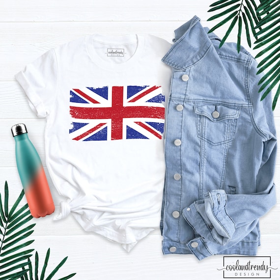 United Kingdom Flag Shirt Britain Shirt UK Flag Shirt - Etsy