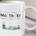 Mother Mug / Periodic Table Mug / Chemistry Gift / Chemist - Etsy