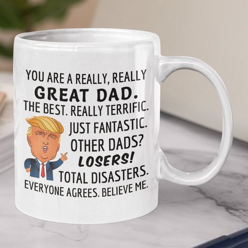 Donald Trump Dad Card - Etsy