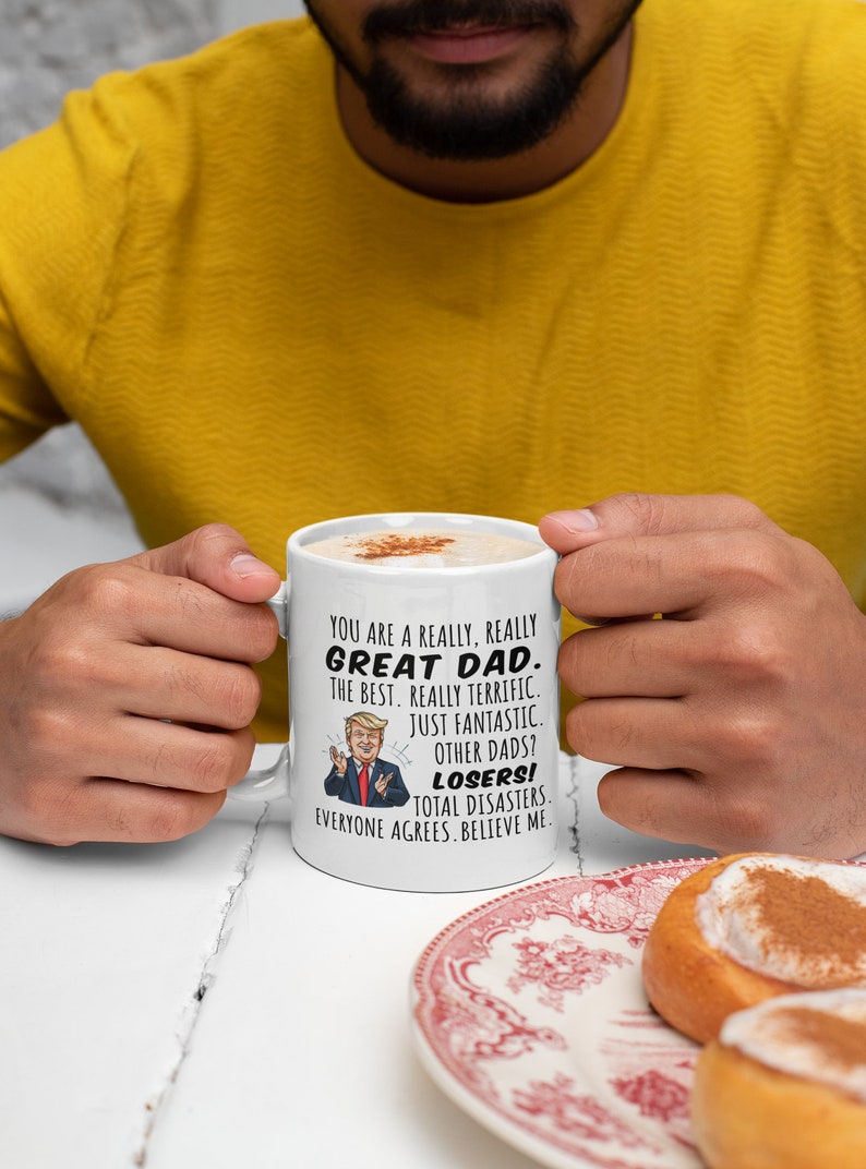 Trump Dad Mug / Fathers Day Gift From Daughter / Fathers Day | Etsy