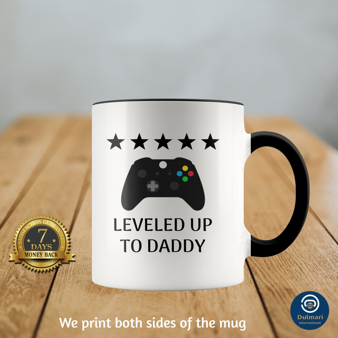 Daddy Mug / New Dad Mug / Leveled up to Daddy / New Dad Gift | Etsy