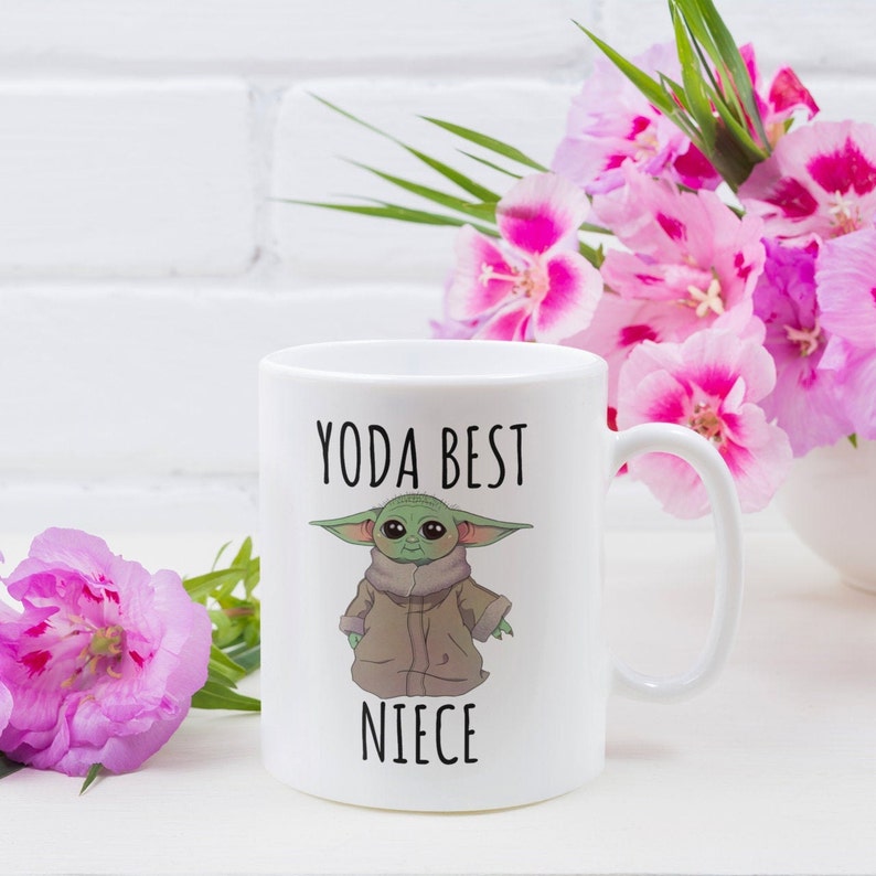 Yoda Best Niece Niece Gift From Aunt Baby Yoda Mug Niece - Etsy