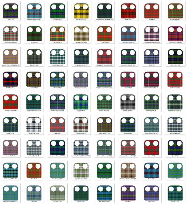 Scotfig® Fitted Kilt in ANY TARTAN - Designed for LEGO® Minifigs - Etsy