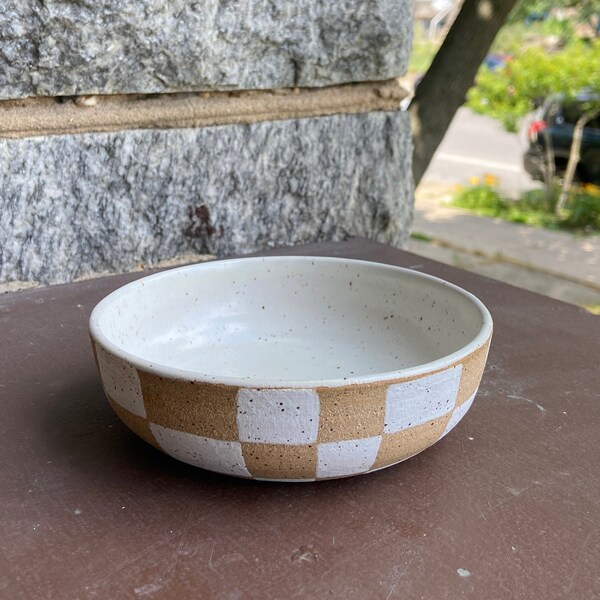 Shallow Ceramic Bowl - Etsy