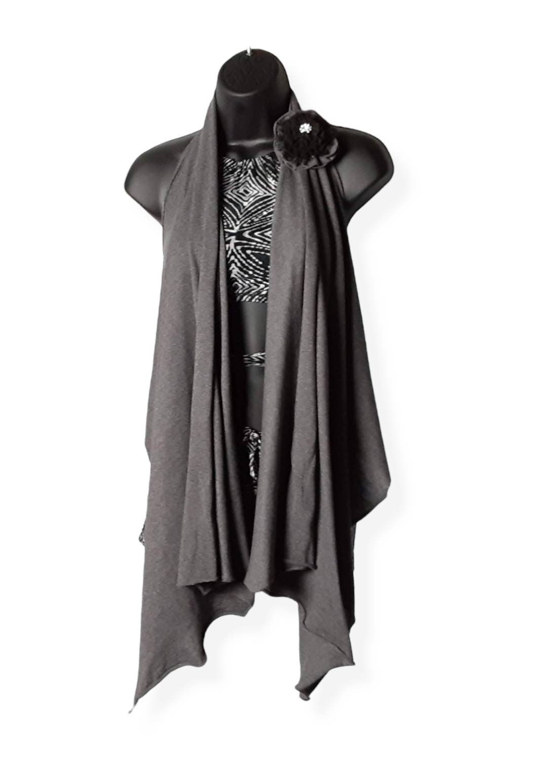 Women's Vest Halter Drape Vest fall Vest Women T-shirt - Etsy