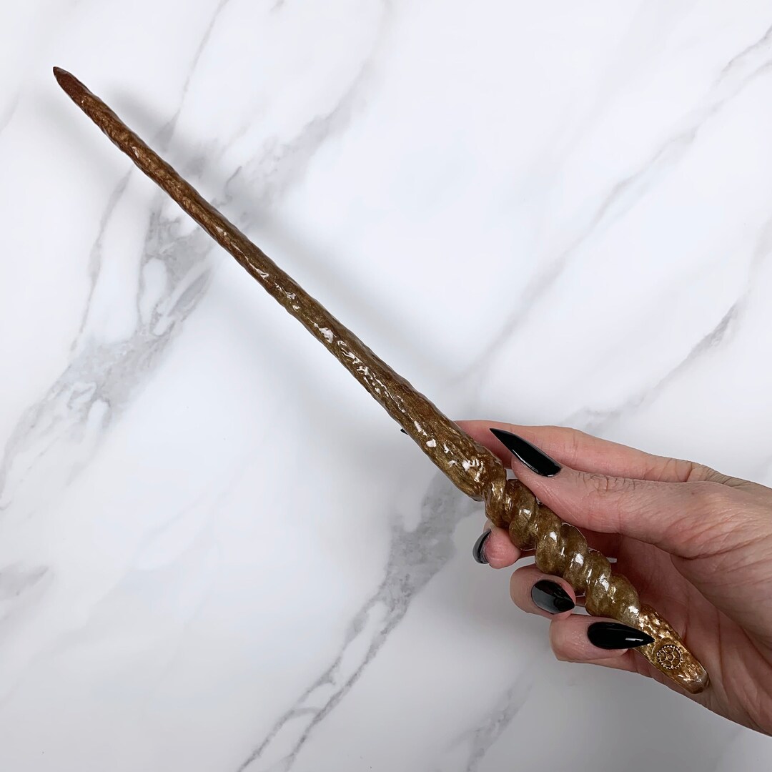 Steampunk Metallic Twist Design Handmade Magic Wand - Etsy