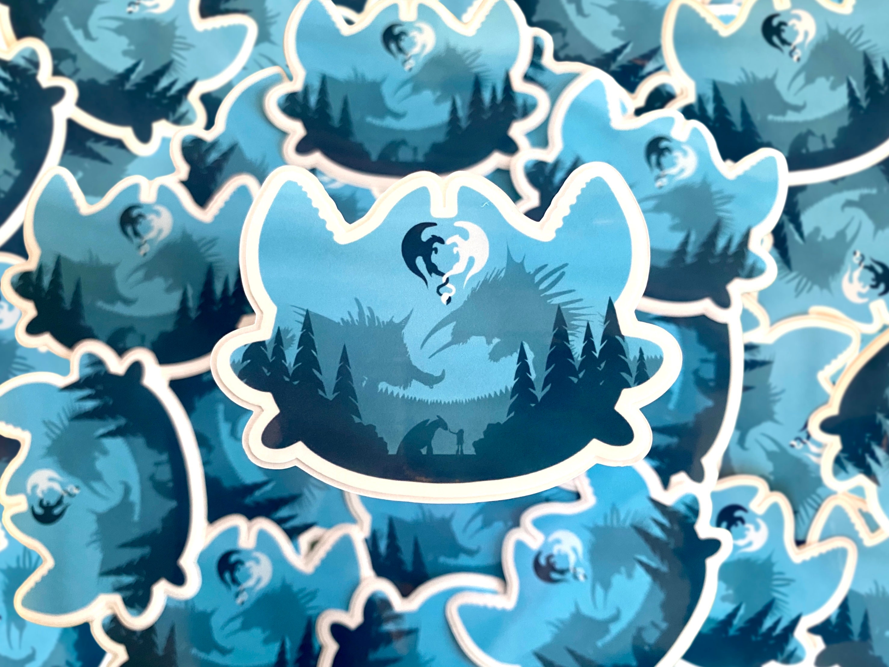 How to Train Your Dragon Sticker | HTTYD Sticker | Movie Trilogy ...