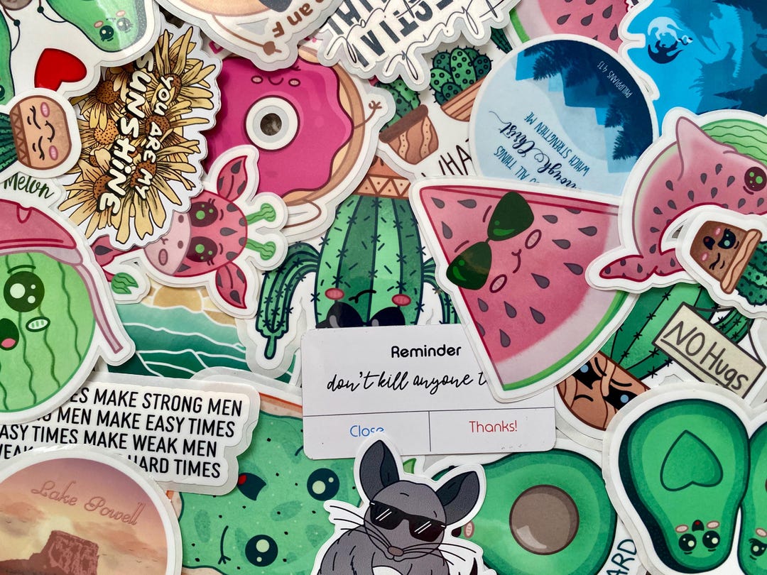 15 Stickers Sticker Pack Glossy - Etsy