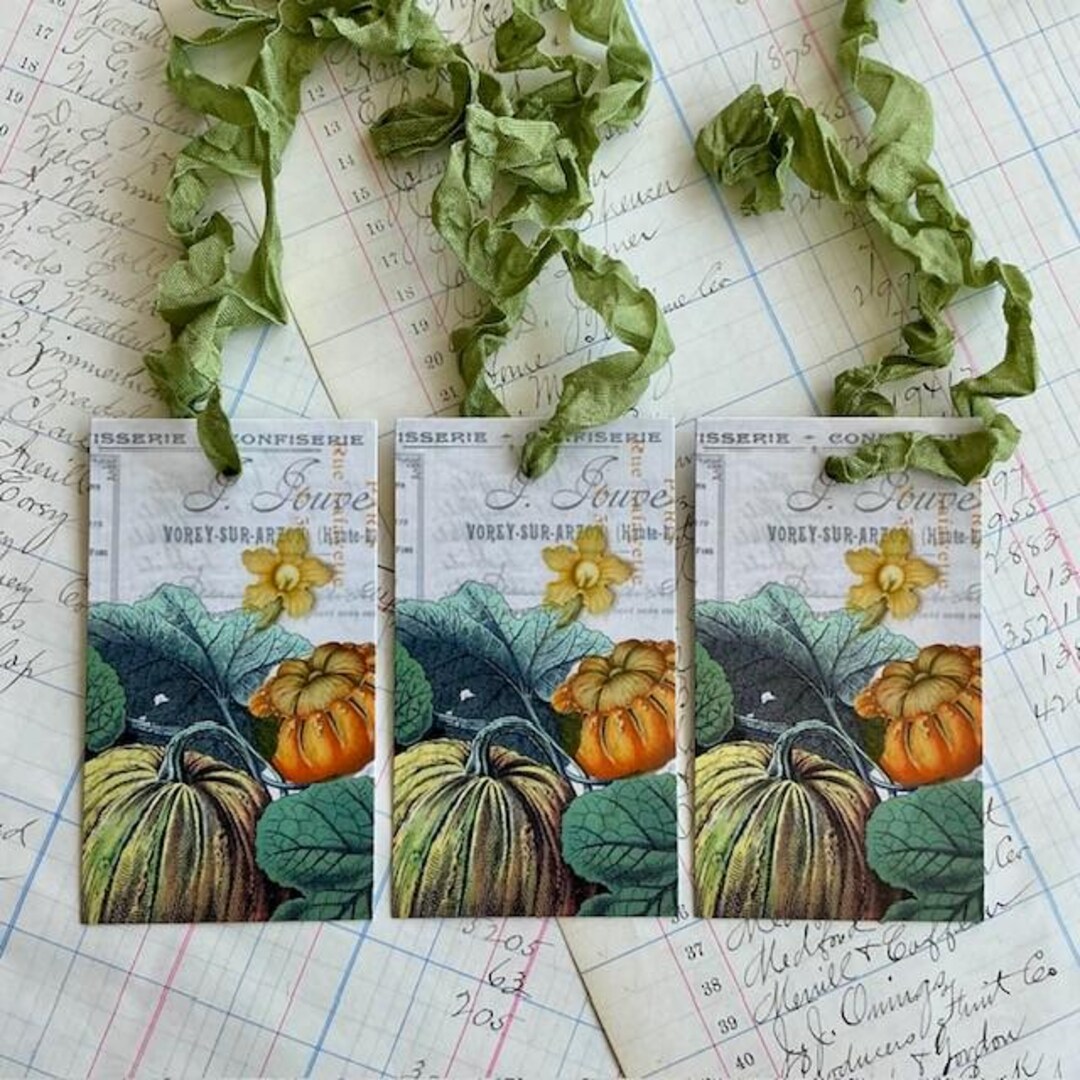 Gift Tags- Hang Tags - Set/3 HARVEST - Etsy