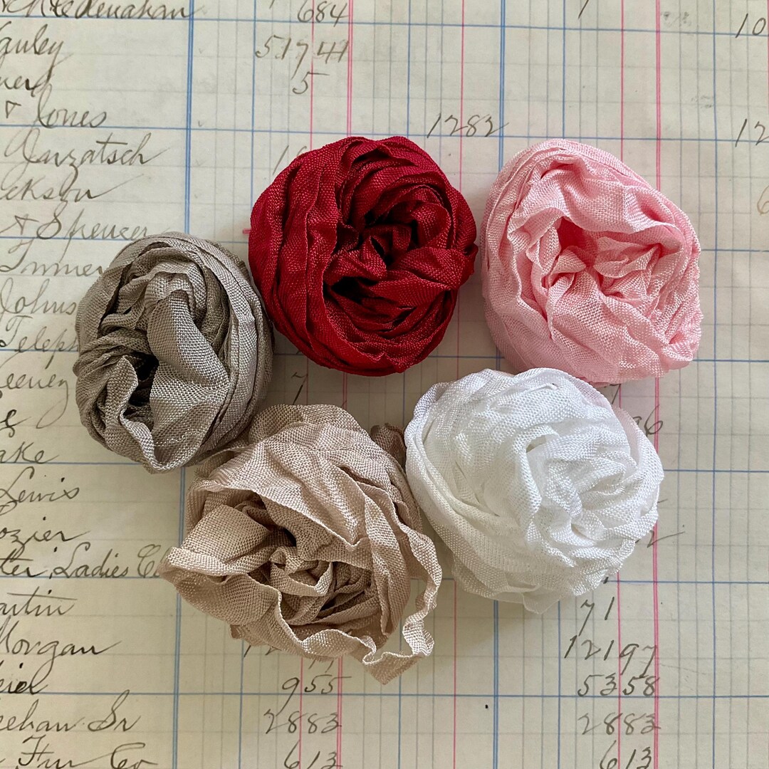 SAMPLE BAG 10 - Rayon Crinkle Ribbon Binding - 10 Yards - Etsy