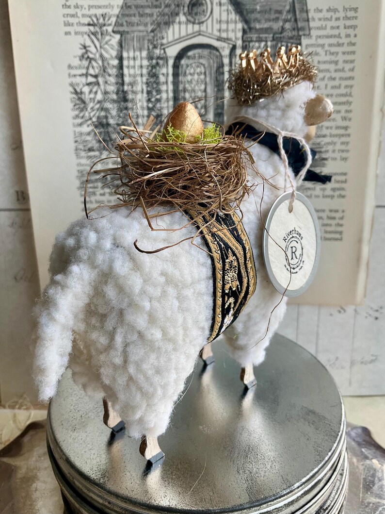 Regal King With Nest Sheep - XL Sheep - Etsy