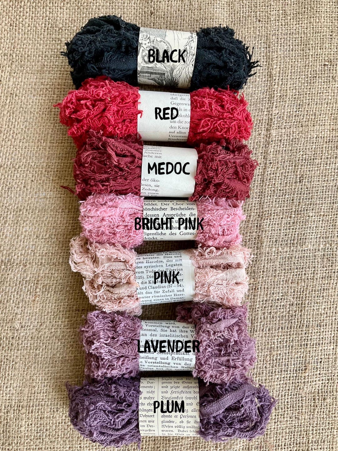 Asst. FRINGE - 5 Yrd Cotton Frizz Bundle - Etsy