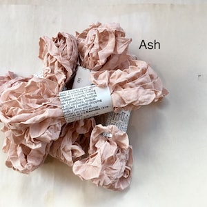 ASST CLAY - Rayon Crinkle Ribbon Binding - Shades of CLAY - 5 Yards ...