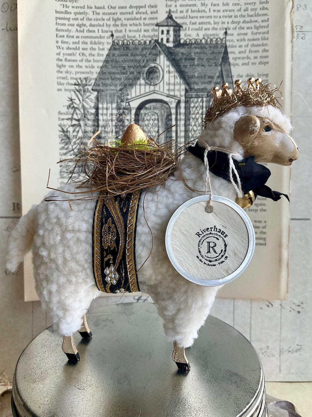Regal King With Nest Sheep - XL Sheep - Etsy