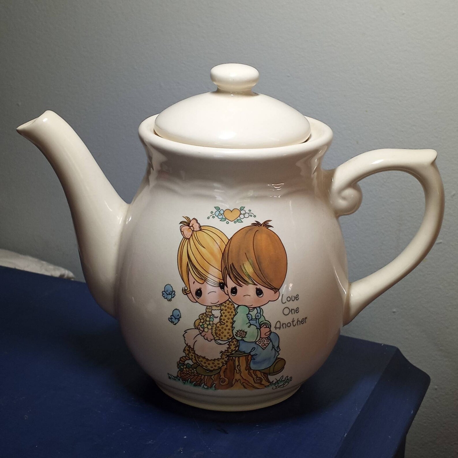 Vintage Precious Moments Collectible Tea Pot W/ Lid by Enesco - Etsy