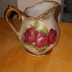Vogue Fine China, Japan. Mini Hand Painted Porcelain Pitcher - Etsy