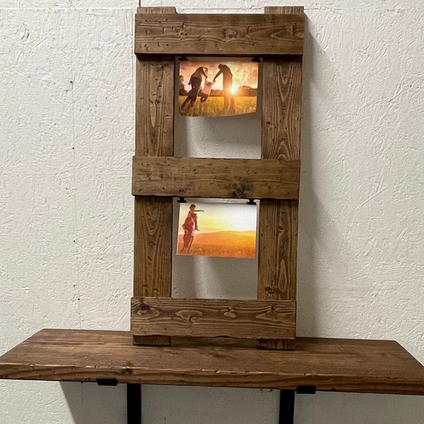 Rustic Farmhouse Picture Frame - Etsy