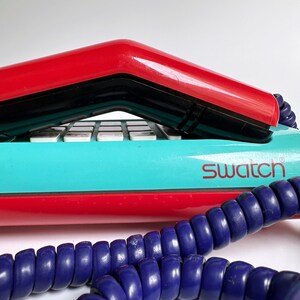Swatch Twin Phone Memphis Milano Postmodern 80s 90s 1987 Collector Item ...