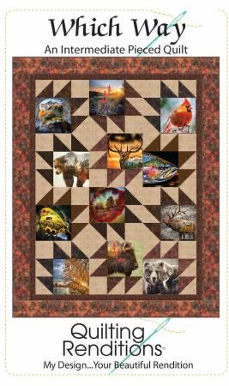 Quilting Renditions- Which Way - Etsy