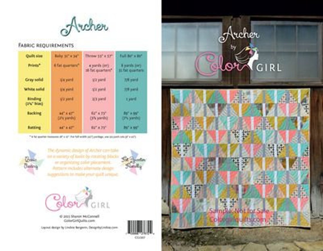 Archer by Color Girl Pattern - Etsy