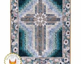 Farmhouse Cross Love Letters Quilt Pattern-quiltfox Designs-religious ...