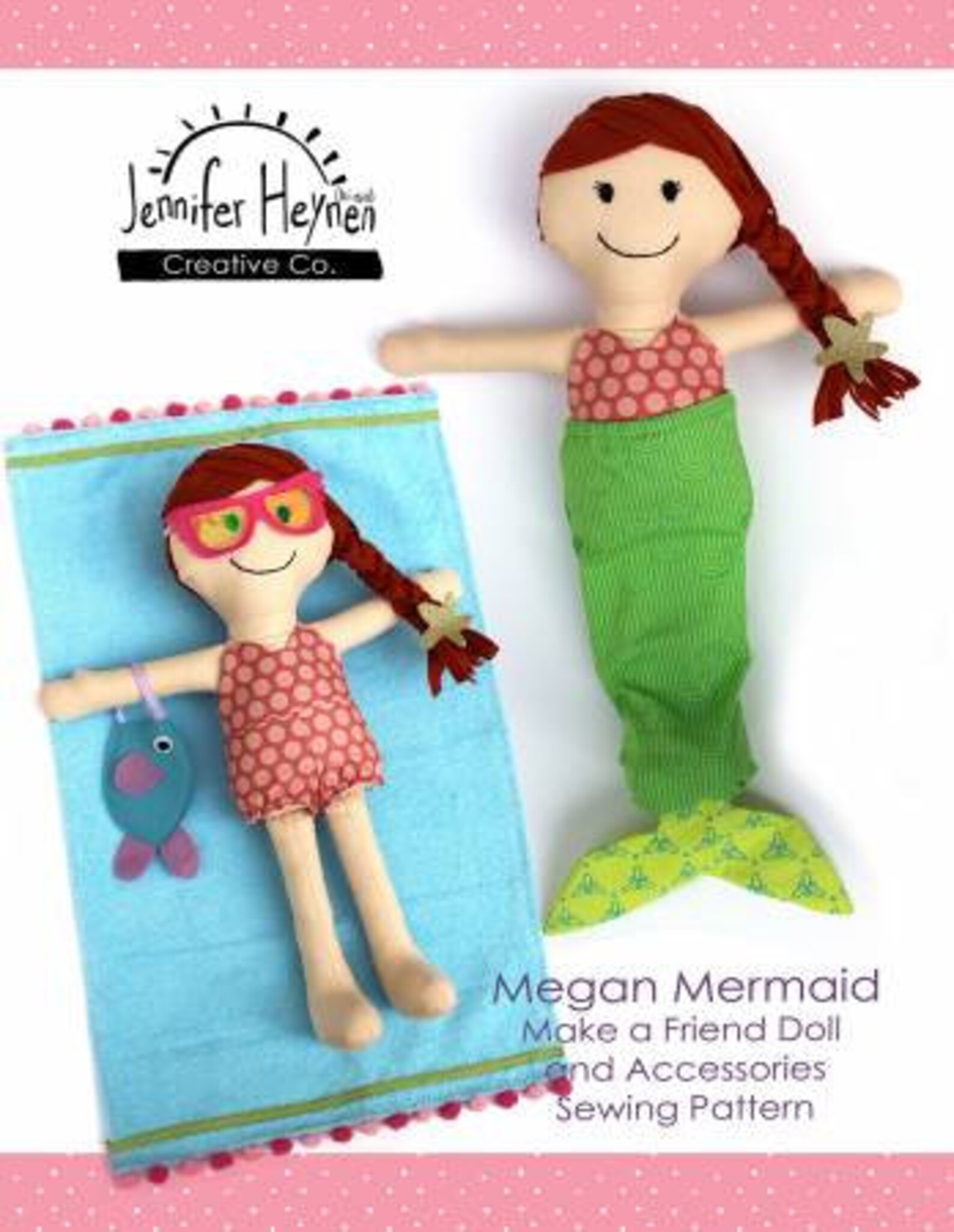 Megan Mermaid Make a Friend Doll Pattern - Etsy