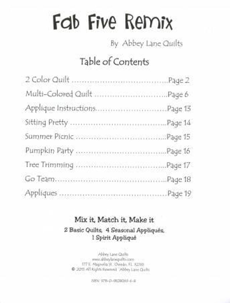 Fab Five Remix - Etsy