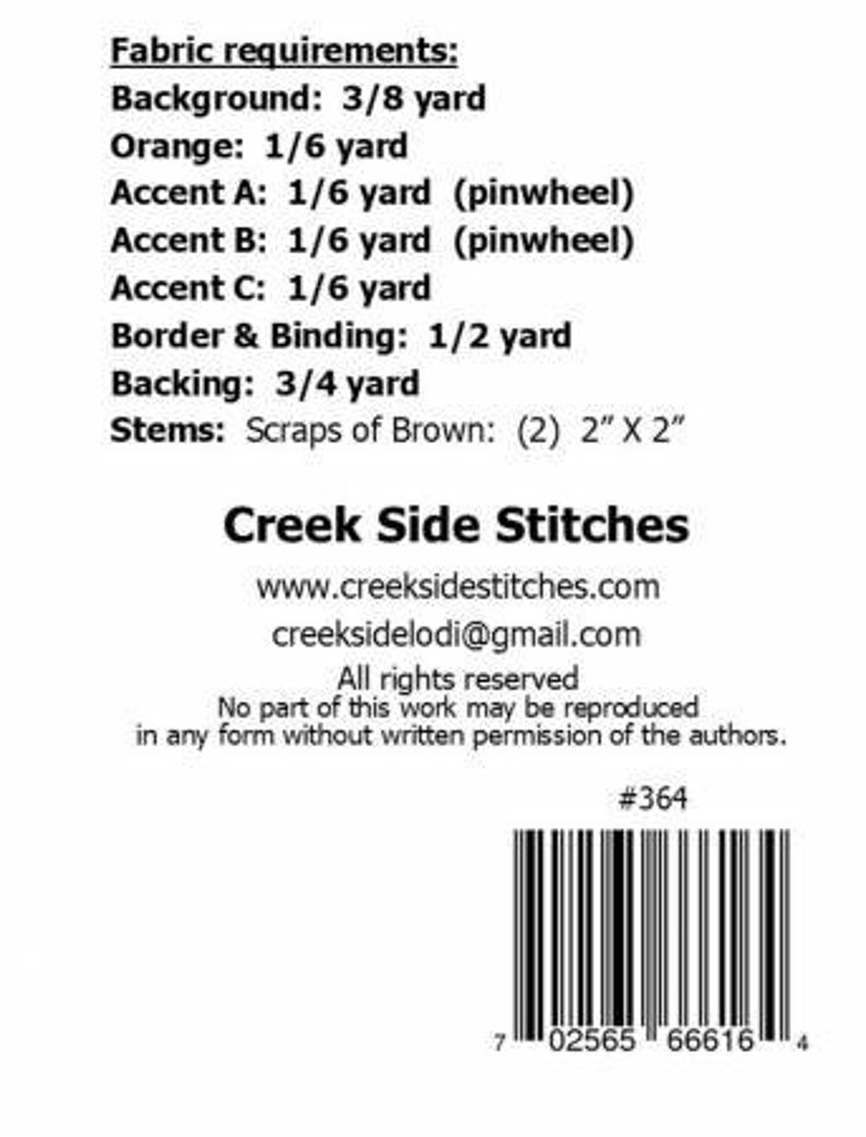 Creek Side Stitches- Pumpkin Patch - Etsy
