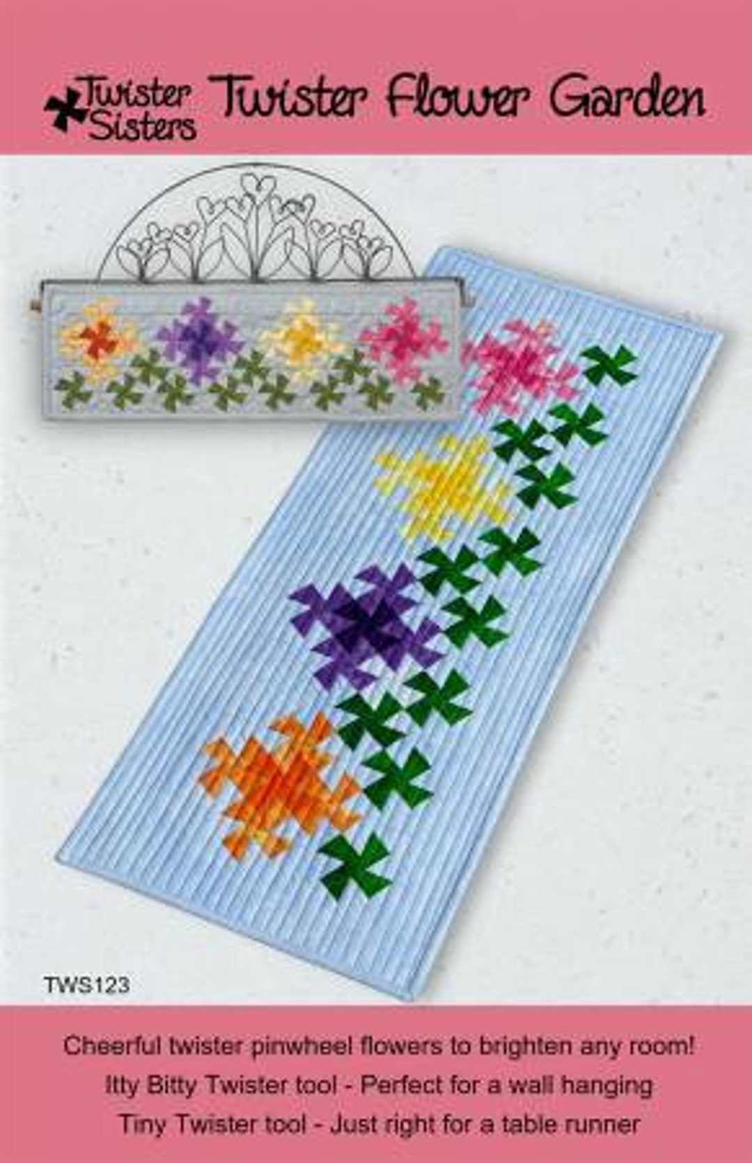 Twister Flower Garden Pattern - Etsy