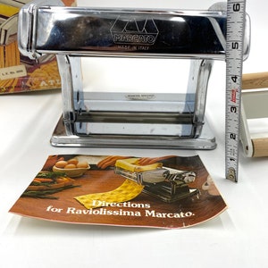 Marcato Atlas Model 150 Lusso OMC Pasta Noodle Maker Italy R10152 FOR ...